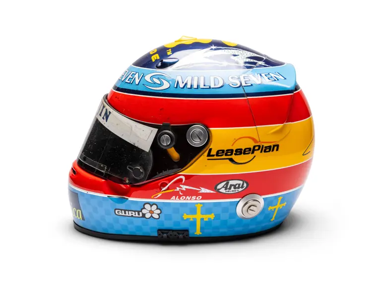2004 Fernando Alonso Renault Formula 1 Arai Signed Helmet | The ...