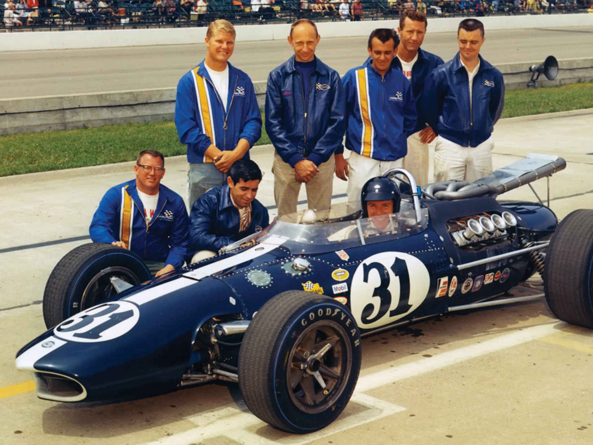 1966 Eagle Indy car, driven by Dan Gurney. The first Indy Eagle built ...