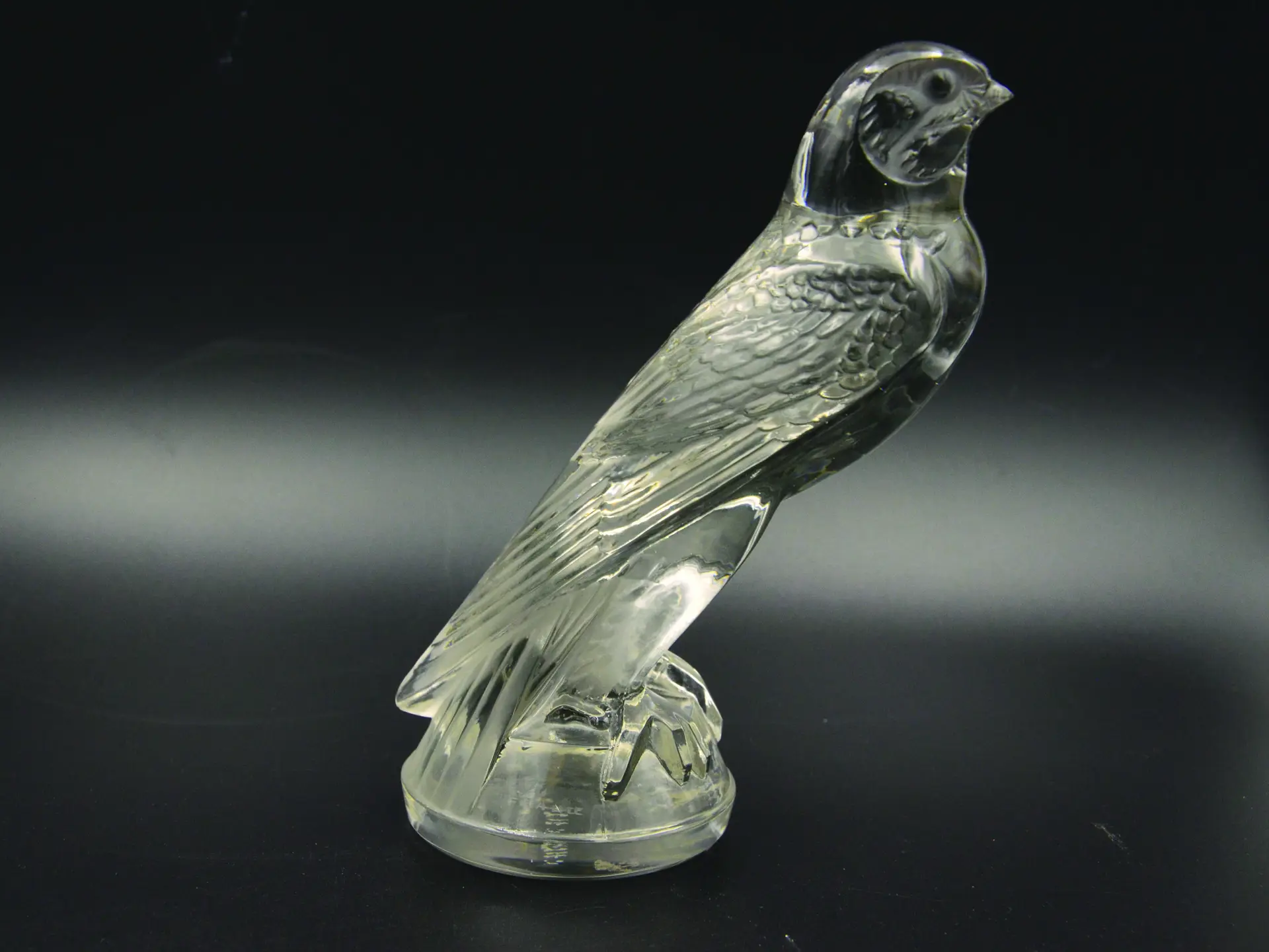 A Rene Lalique ‘Falcon’ glass mascot, approximate height 8ins. | Auburn Fall 2016 | RM Sotheby's