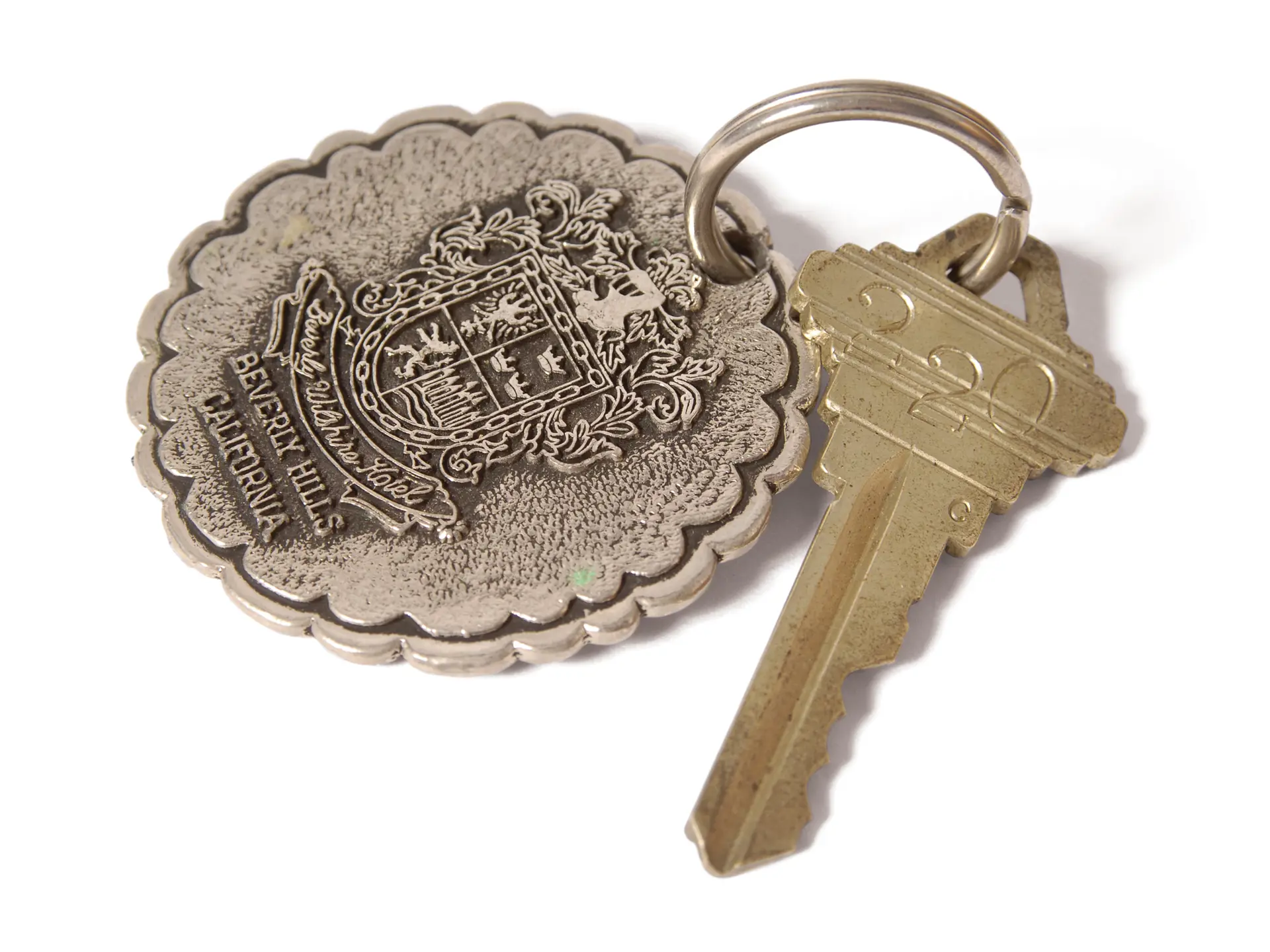 Steve McQueen Beverly Hills Hotel Suite Keys | The Petersen Automotive ...