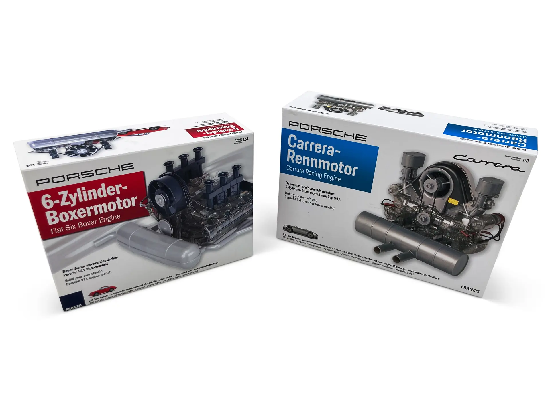 Porsche Museum Edition Engine 1:4 Scale Model Kits by Franzis | The ...