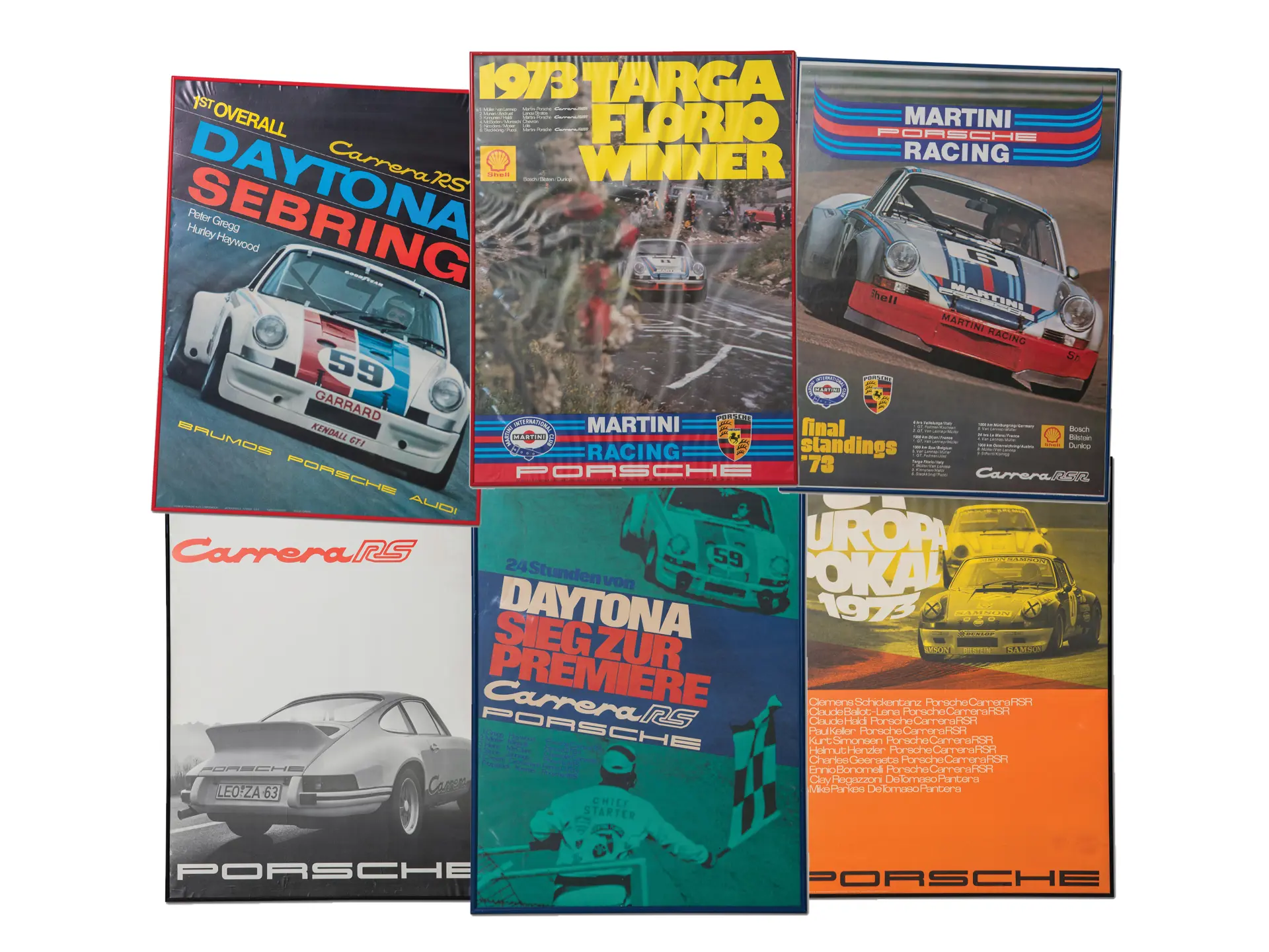 1973 Porsche 911 Carrera RS and RSR Framed Posters | The Taj Ma Garaj ...