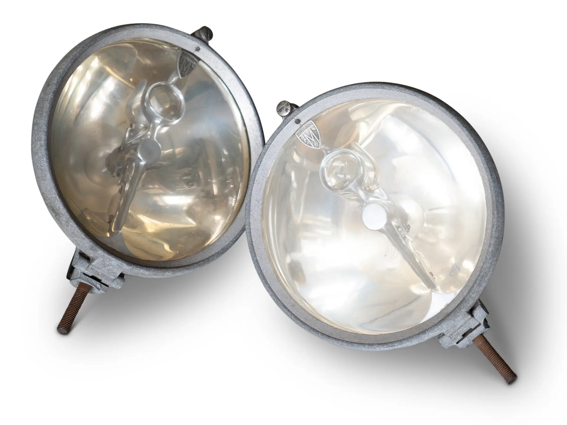 Pair of Pre-War Marchal Headlamps | THE MITOSINKA COLLECTION | RM Sotheby's