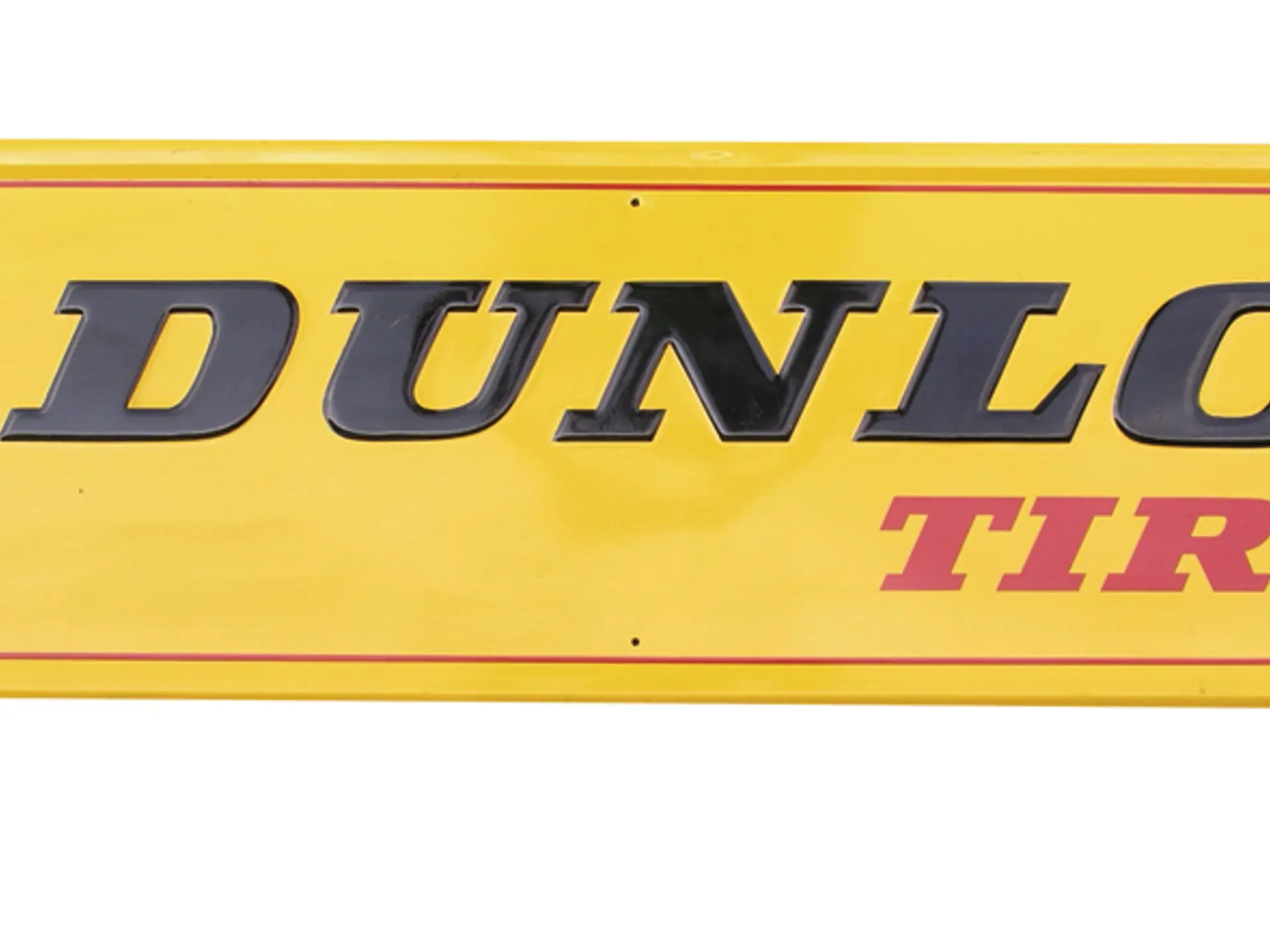 DUNLOP TIRES SIGN | Private Collection of Tom & Marlene Stackhouse | RM ...