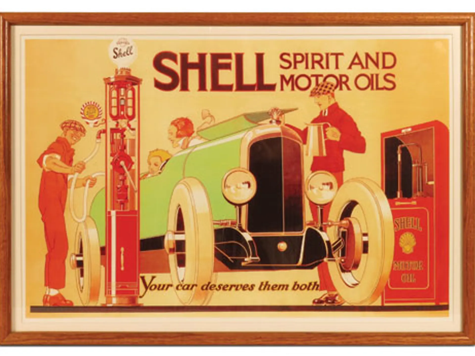 Shell Spirit & Motor Oils Poster (29" X 20.5") | Auburn Fall 2013 | RM ...