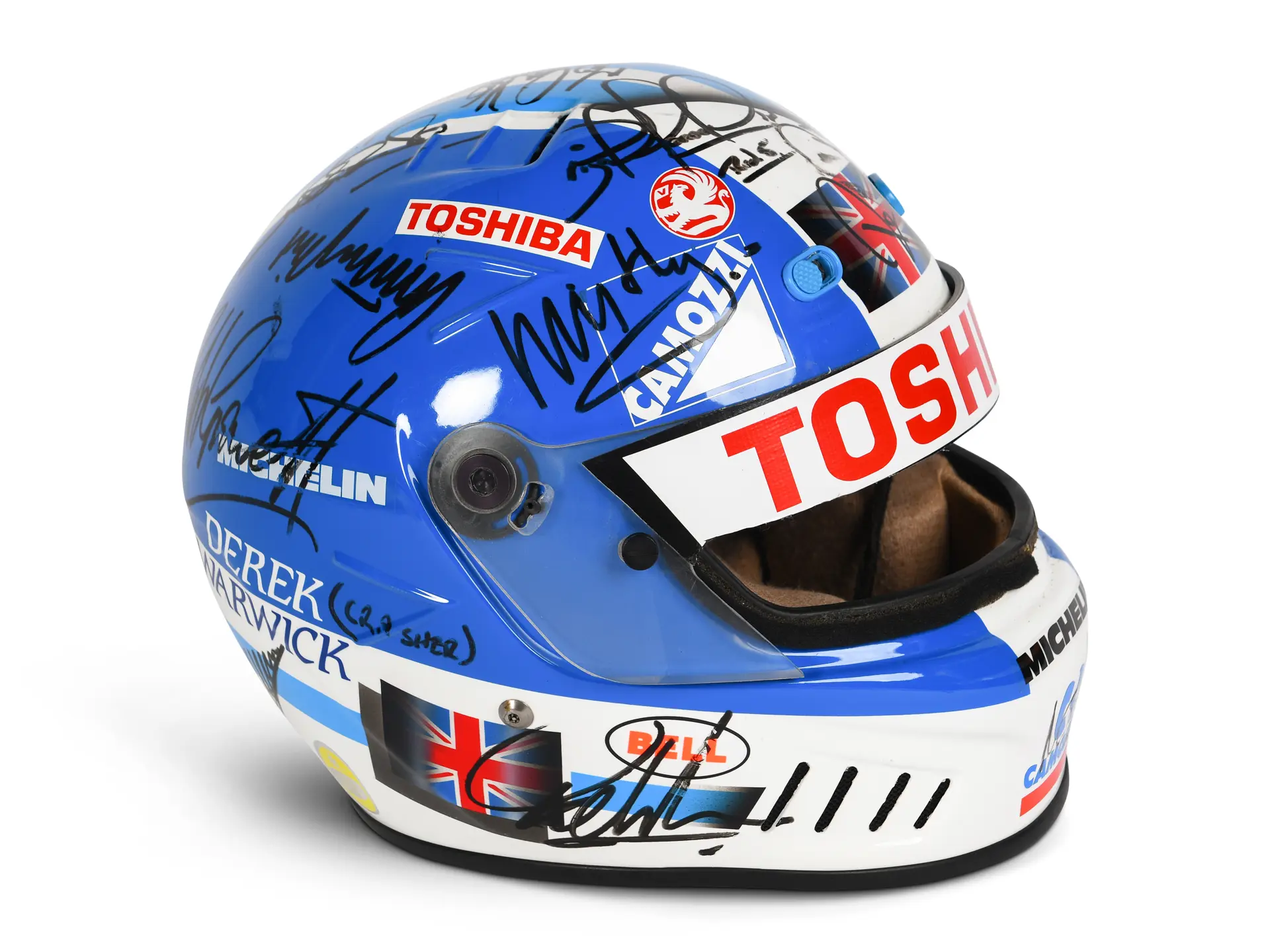 1995 Derek Warwick Bell Signed Helmet | Cliveden House | RM Sotheby's